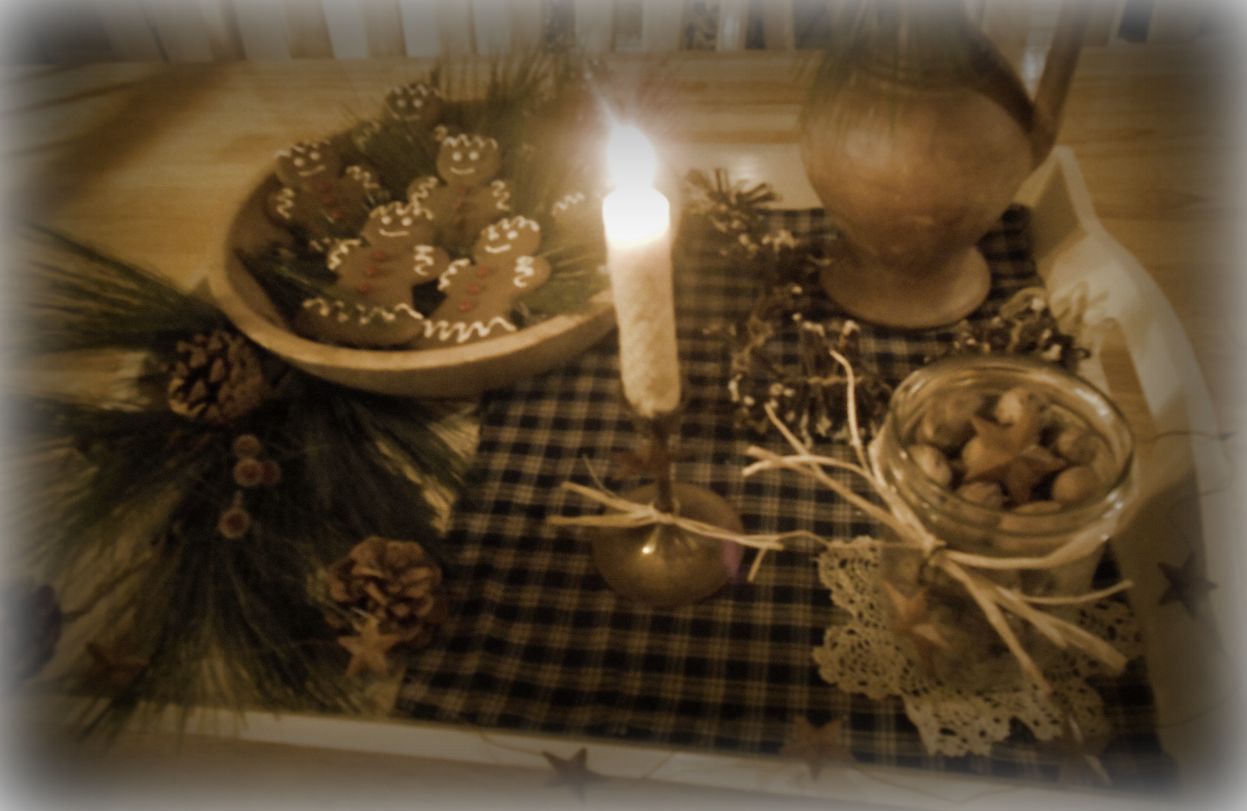 Cathy's Craft Corner: A Primitive Christmas vignette