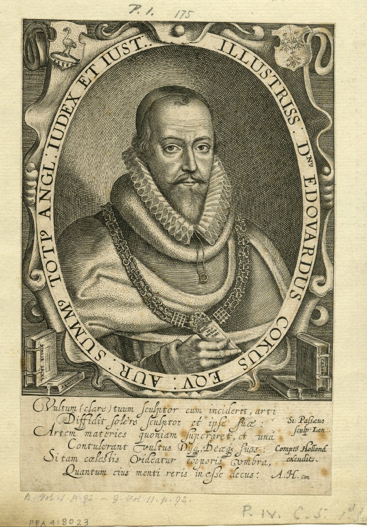 Bath, Art and Architecture: Bust of Sir Edward Coke, Wren Library ...