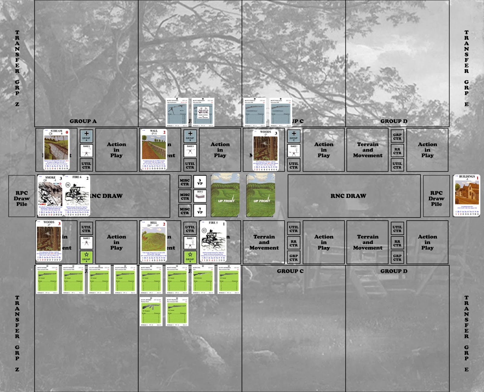 Sgt Steiner's Wargaming Blog: Up Front on Vassal