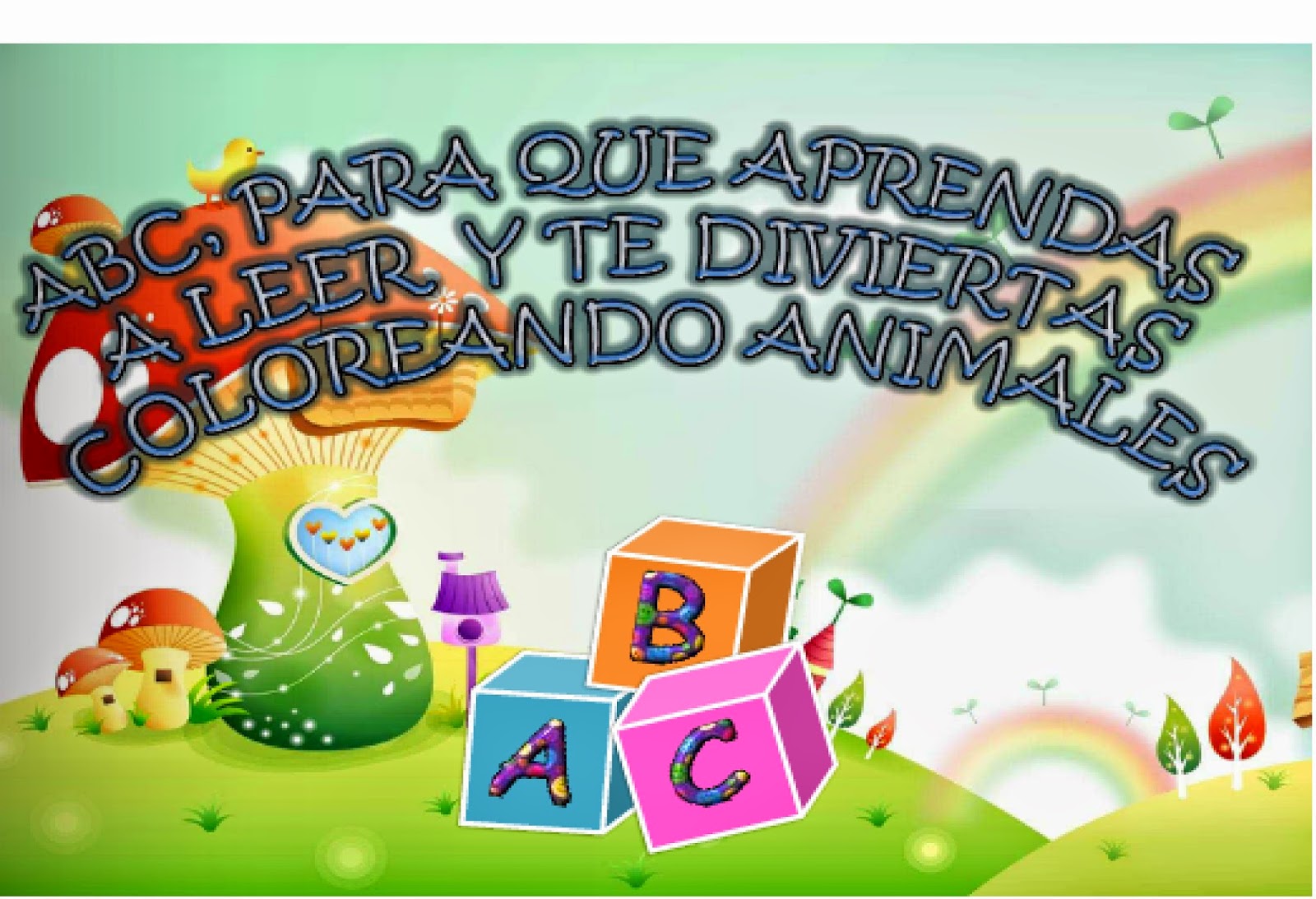 1001 recursos TIC para la educación infantil: El ABC de los animales