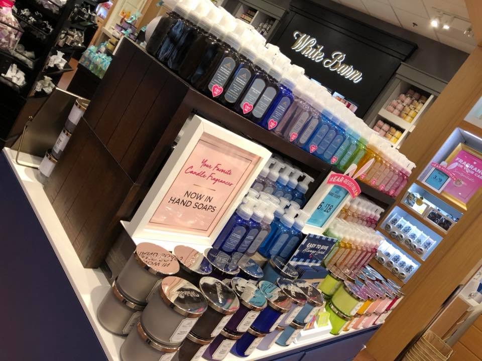 Life Inside the Page: Bath & Body Works | New White Barn Store Conversion