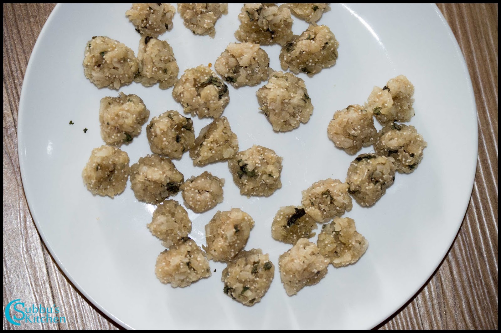 Aval Karuvadam Recipe | Flattened Rice Fryums - Subbus Kitchen