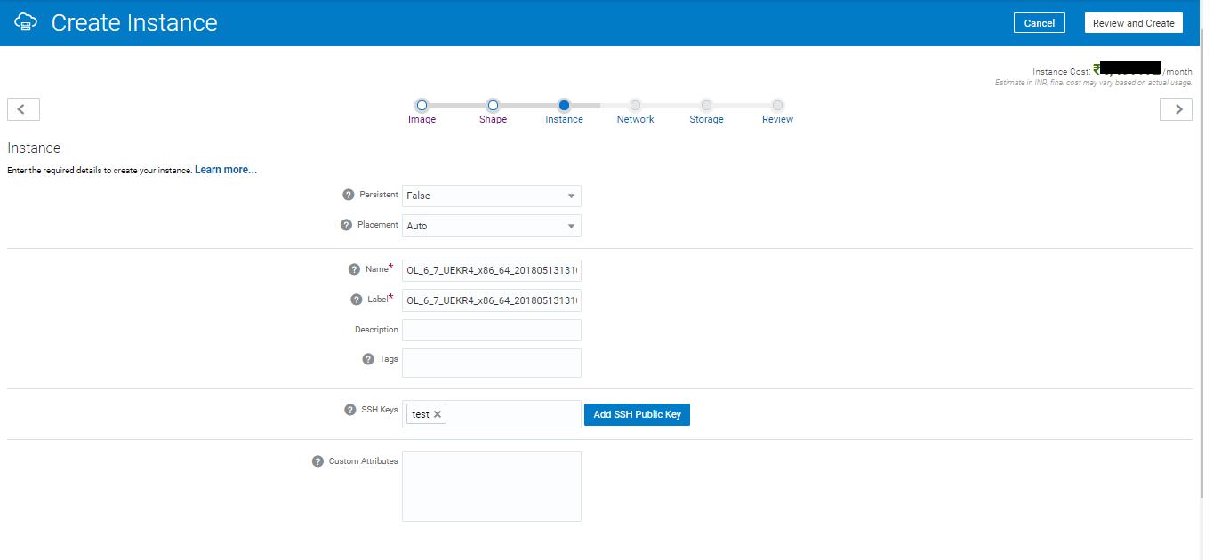 Create an Oracle Linux instance on Oracle Cloud Infrastructure Compute ...