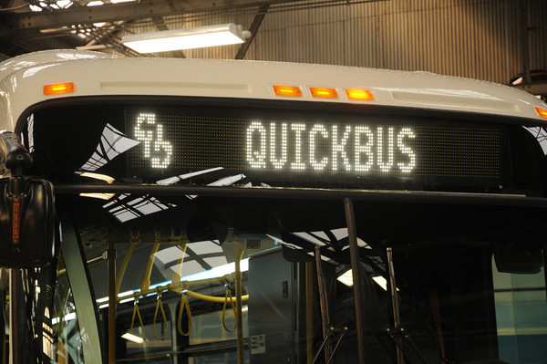 Hitchin’ a ride on the newest, smoothest bus in town | Maryland Transit ...