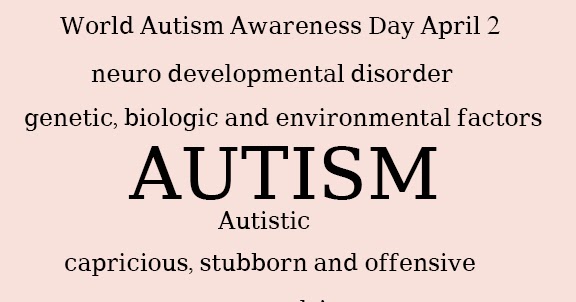 DiseaseInfoWeb: Autistic Behavior | Autism Causes Symptoms in Children ...