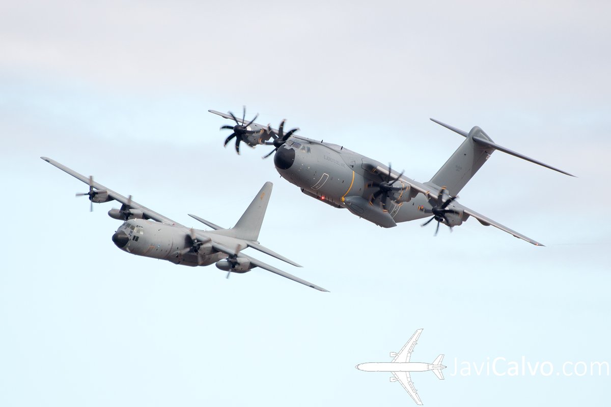 Aterriza en Zaragoza el segundo A400M del Ala 31, el tercero llegará en ...