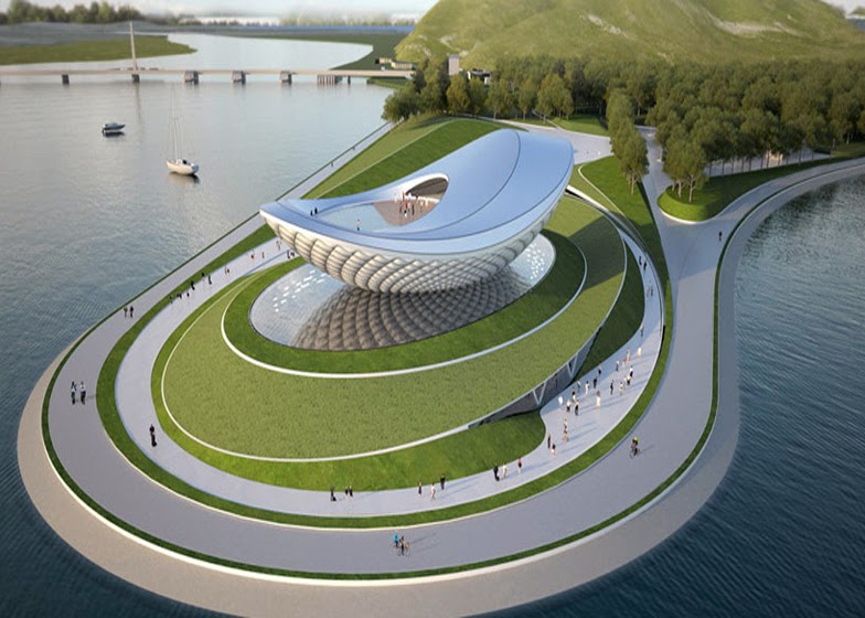 FArch3: The ARC- River Culture Multimedia Theater Pavilion Daegu, South ...