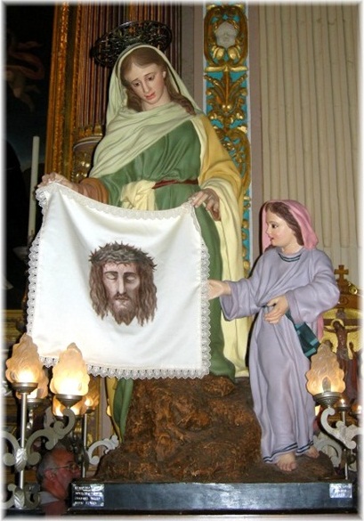 SETTIMANA SANTA A MALTA: LE STATUE DI MALTA - LA VERONICA