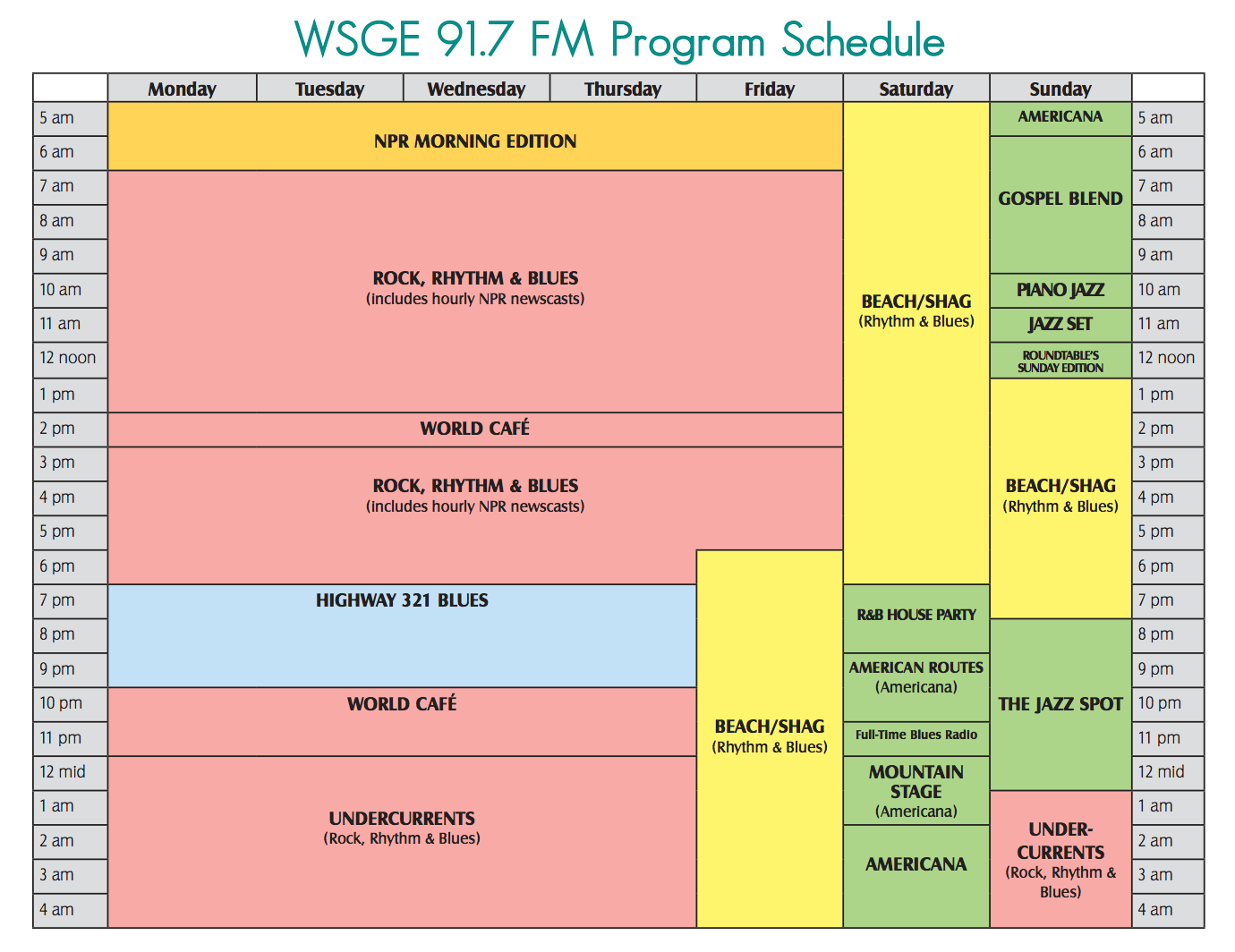 SPARK NEWS: WSGE, KUTX & WXPN MAKE NOTABLE GAINS IN ONE-YEAR TRIPLE A ...