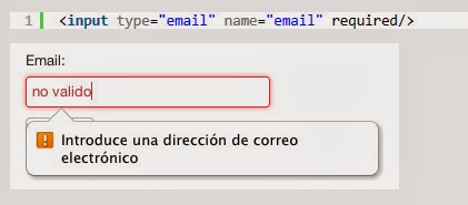 HTML5 y accesibilidad: nuevos tipos de input, atributos asociados y validación nativa