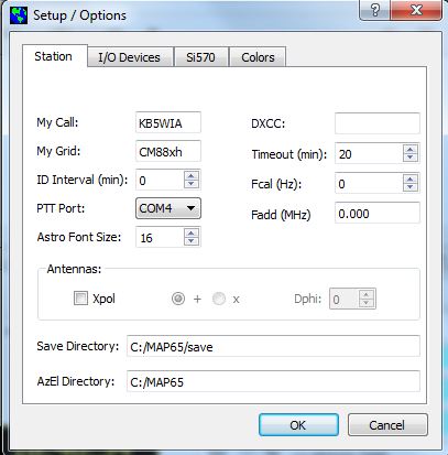 KB5WIA Amateur Radio: Installing MAP65 and the FUNcube Dongle Pro+