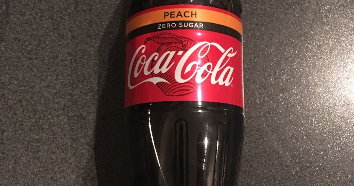 A Review A Day: Today's Review: Coke Zero Peach