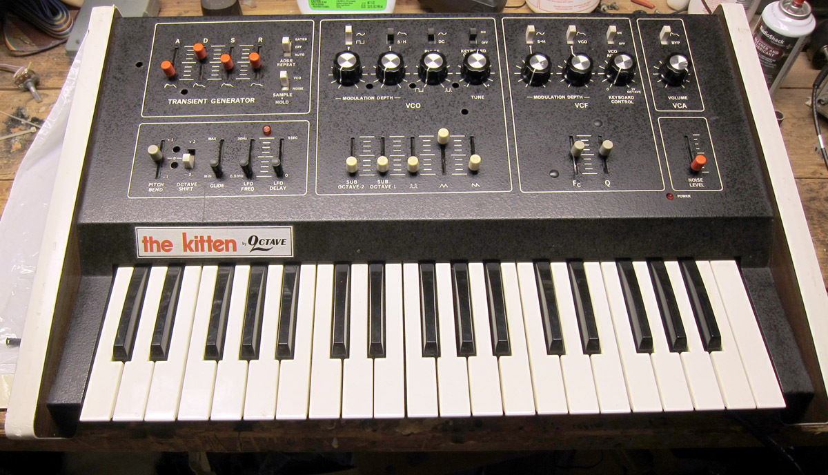 MATRIXSYNTH: Octave Kitten Synthesizer SN C-1311