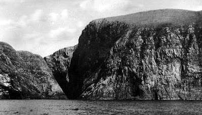 Tour Scotland: Old Photograph Isle of Mingulay Scotland