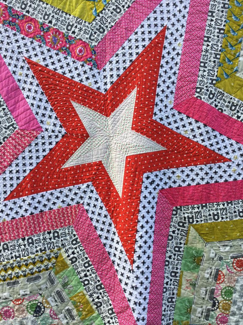Weekend Textiles ⭑: ★ Star Storm Quilt ★