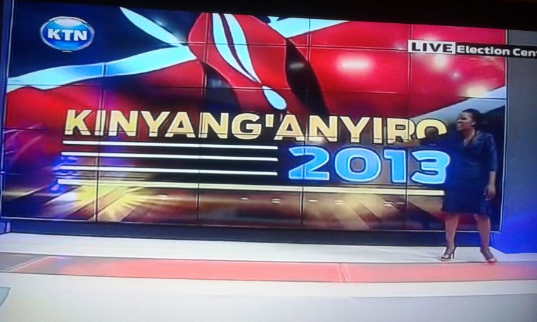 THE LATEST KENYAN NEWS: Pictures of KTN's New Election Studio