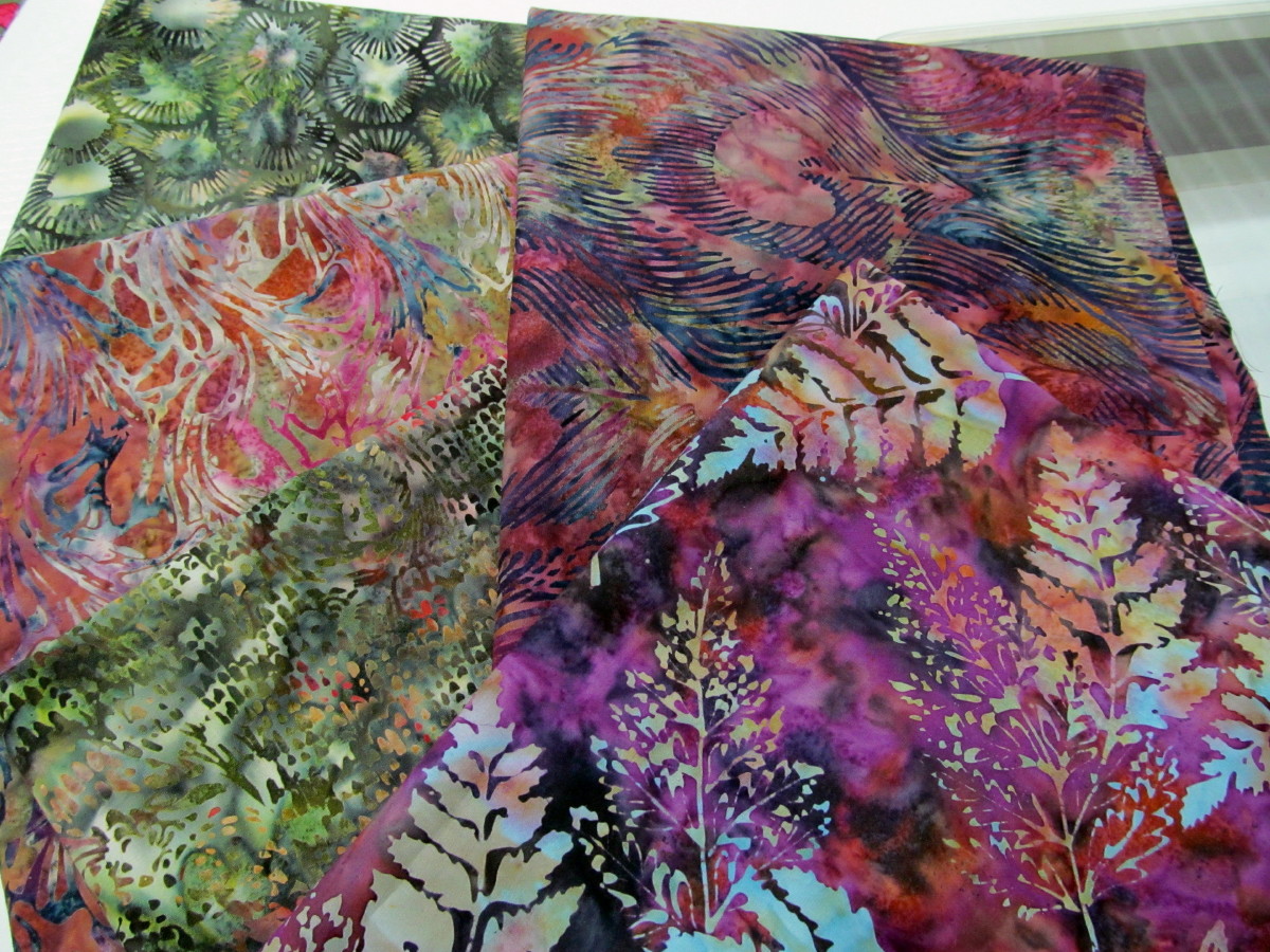 Exuberant Color : new batiks.....