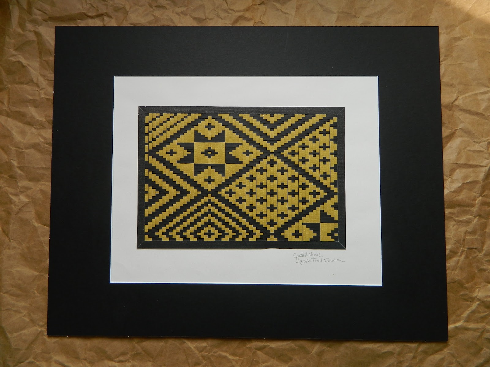 Anette Meier: Paper Weaving Flats