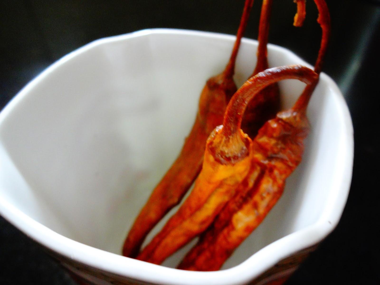 Abhi Kitchen: Dried curd chillies/ Sukhi dahi Mirchi
