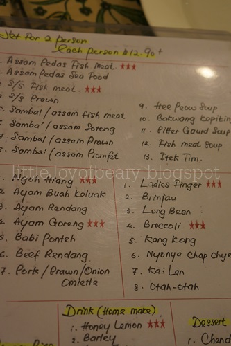 little Joy: Novena Peranakan Cuisine