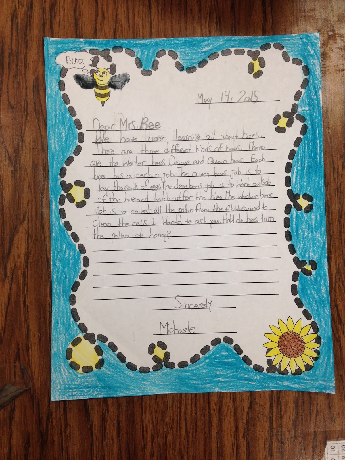 The Corriganite Nation: Learning is a Buzz.. All About Bees!