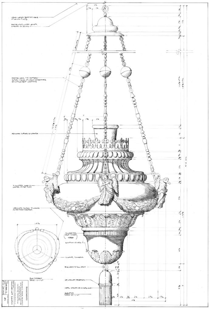 Catholic Tabernacle Drawing