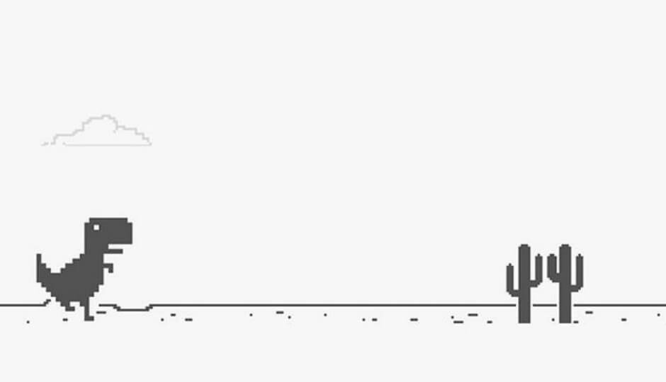 Dino Run - Το κρυφό παιχνίδι του Google Chrome
