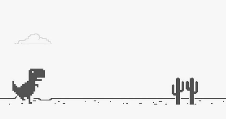 Dino Run - Το κρυφό παιχνίδι του Google Chrome