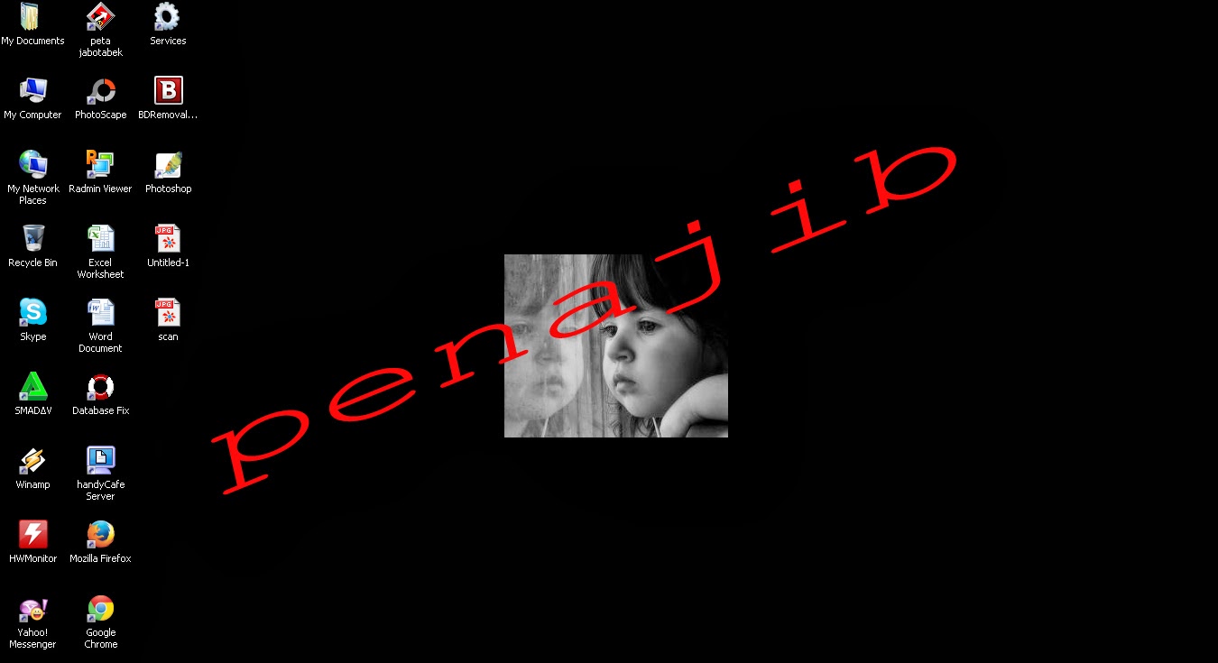 Cara Mengganti Tampilan Desktop Dengan Foto Sendiri ~ Penajib