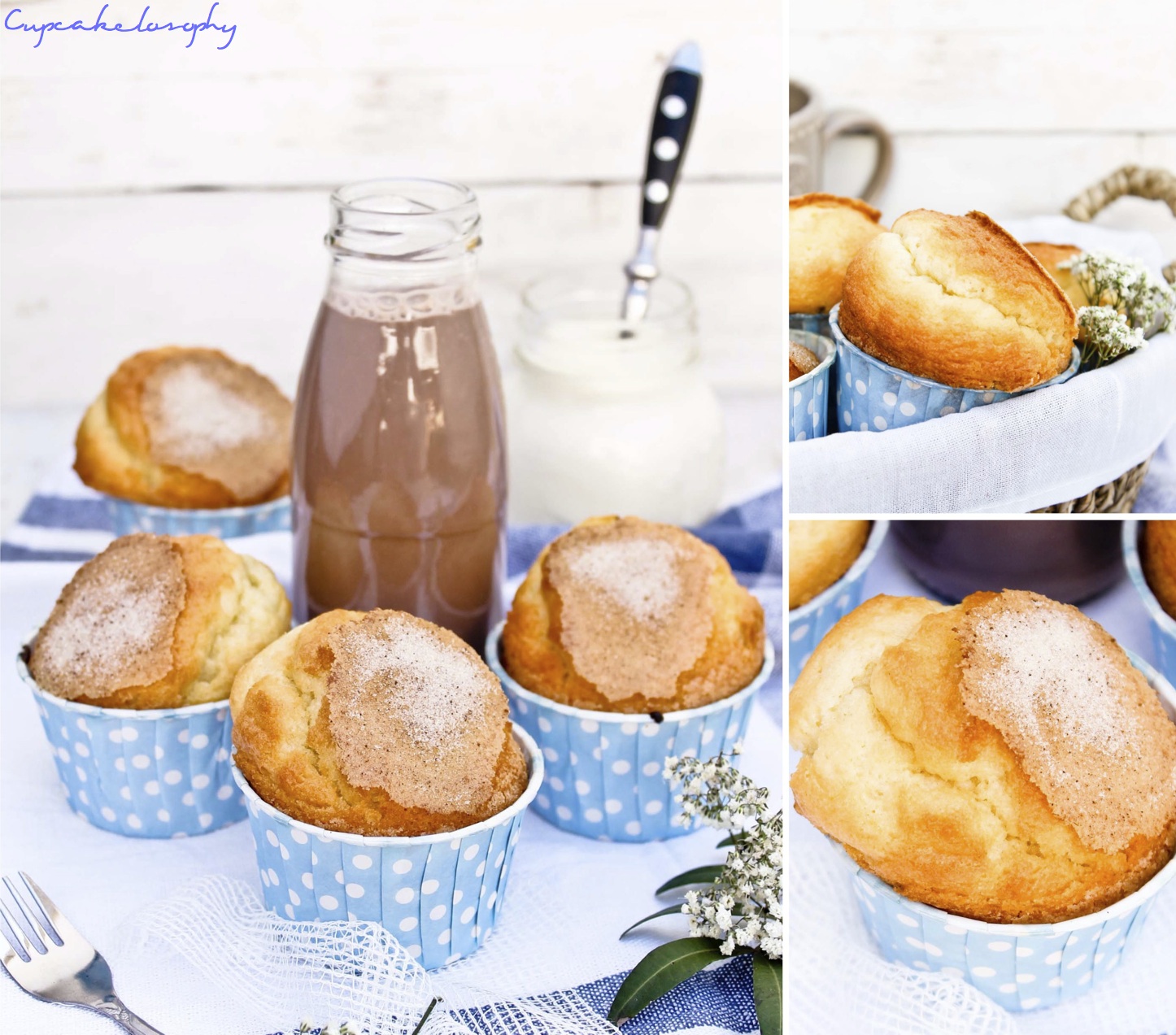 Cupcakelosophy: Magdalenas caseras y esponjosas!!