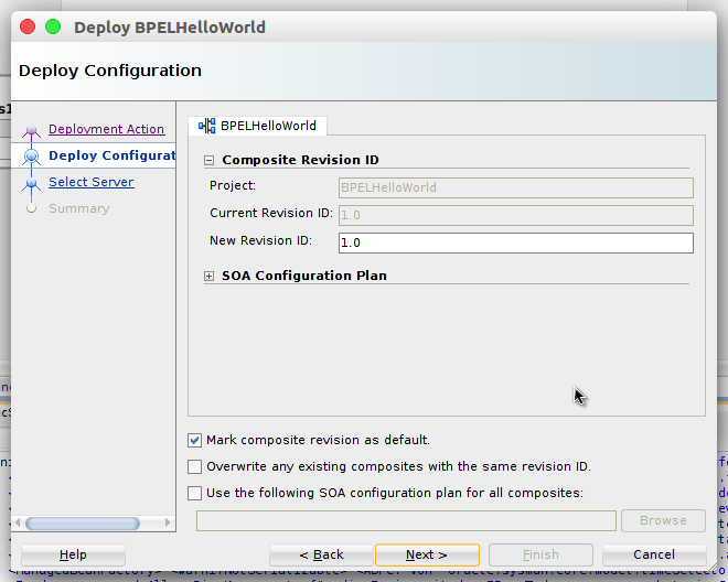 Run Like Hell Oracle Soa Suite 12c Running Bpel Processes With Jdevelopers Built In Weblogic