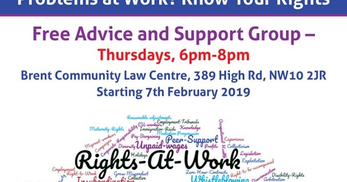 WEMBLEY MATTERS: New Workers' Rights Support Group set up in Brent