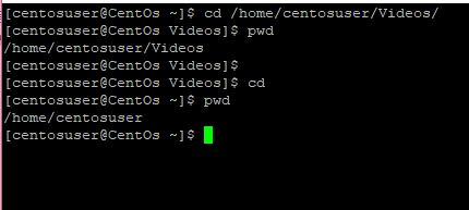 How to return to user Home Directory at any time [Linux]