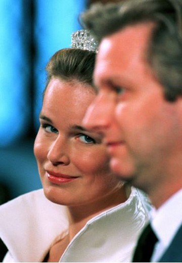 Queen Mathilde: Wedding Day: Civil Ceremony
