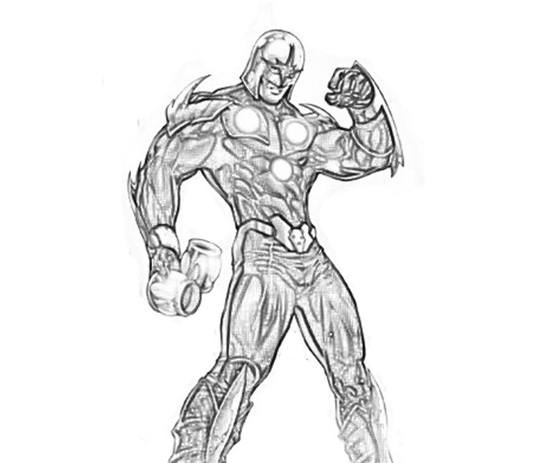 Marvel Nova Coloring Pages Coloring Coloring Pages
