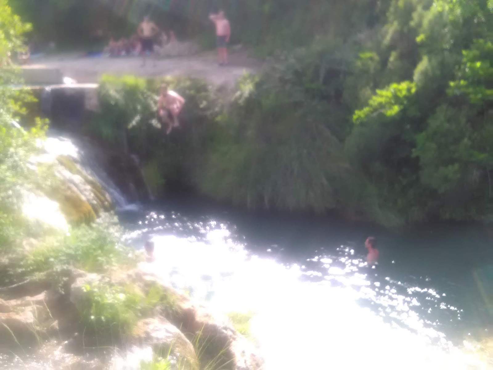 A remojo por Aragón: El Azud de Beceite. Piscina Natural