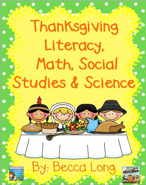 Becca's Kindergarten Creations: Long Ago and Today / Thanksgiving