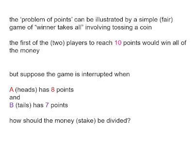MEDIAN Don Steward mathematics teaching: probability history (2)