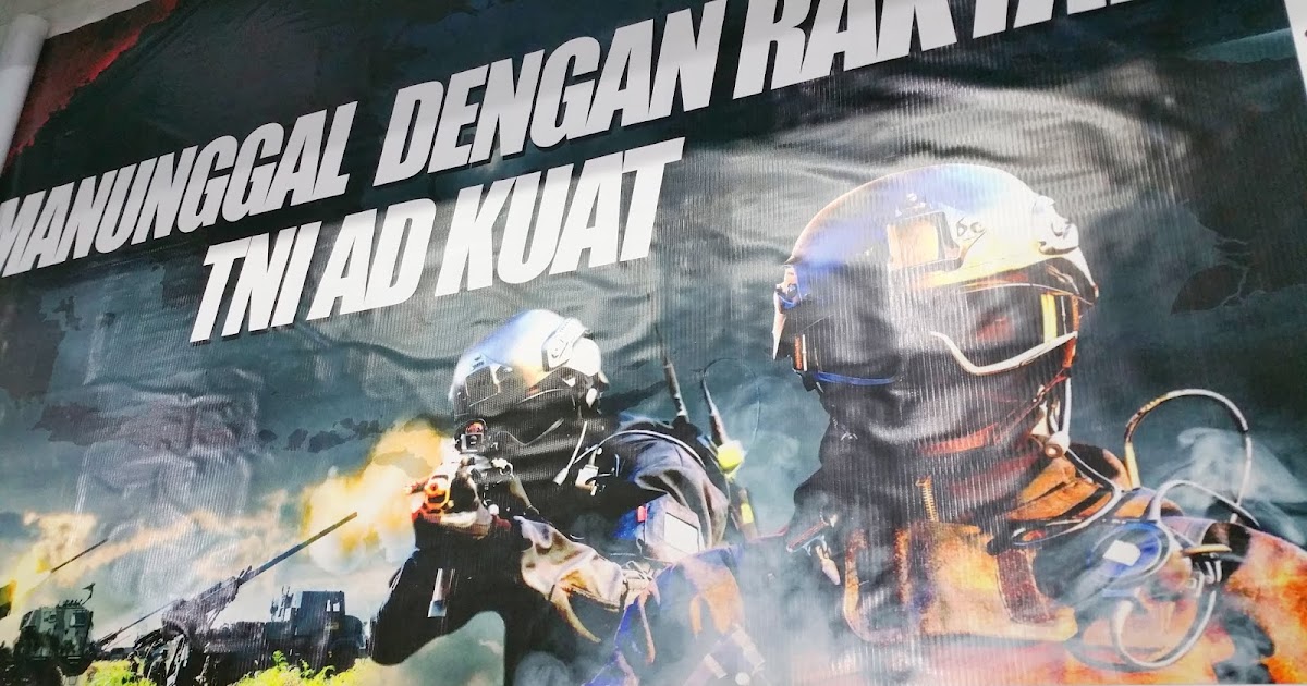Portofolio Print Banner Acara Tni Polri Hoki Print Digital Printing Sidoarjo