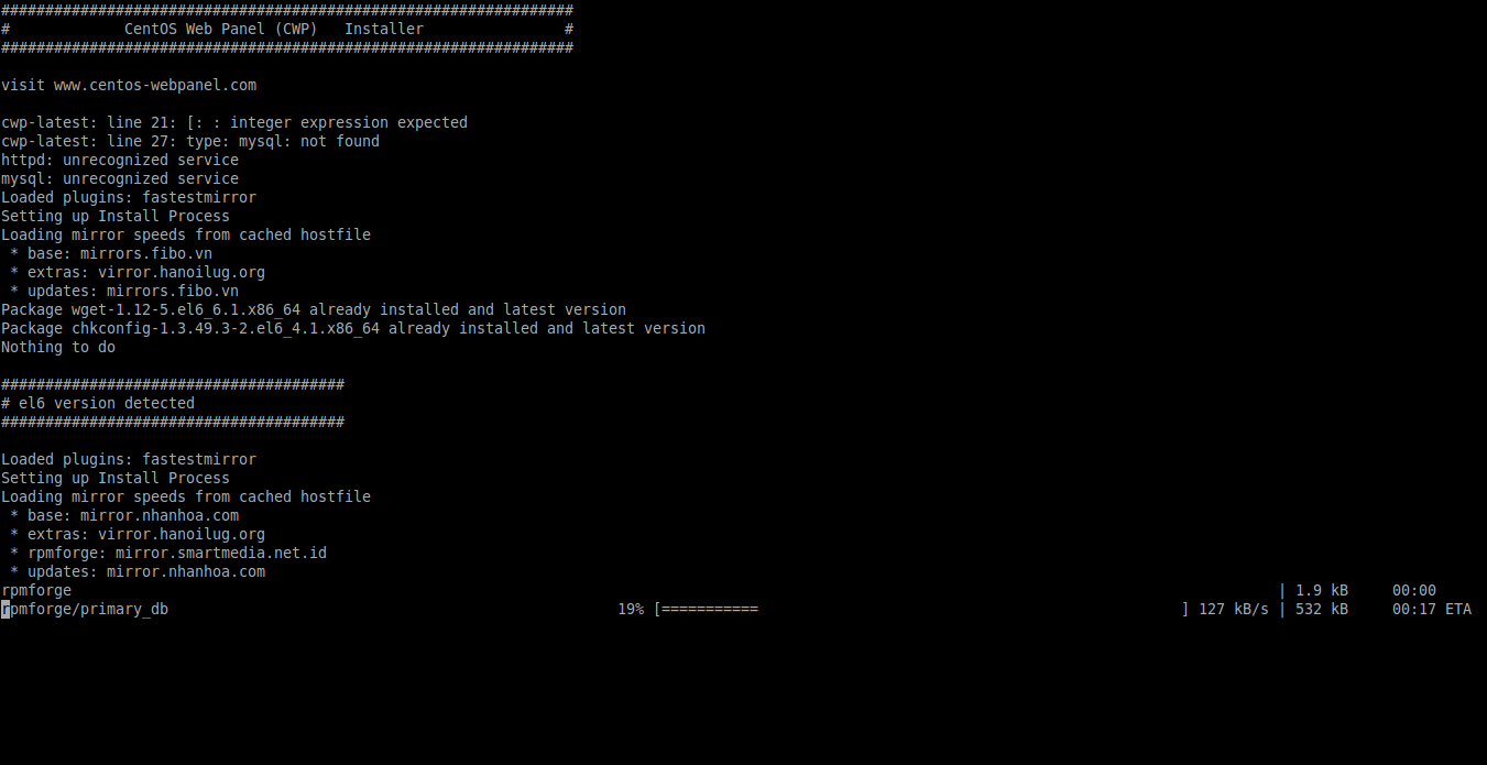 How To Install Centos Web Panel In Centos Networkstip Networking Ccna