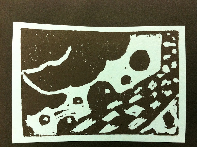 Mrs. Wille's Art Room: Relief Printmaking - Abstract Design