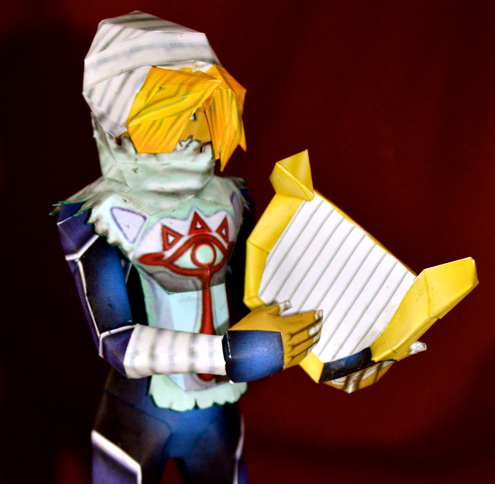 Zelda Papercraft Diorama at June Wall blog