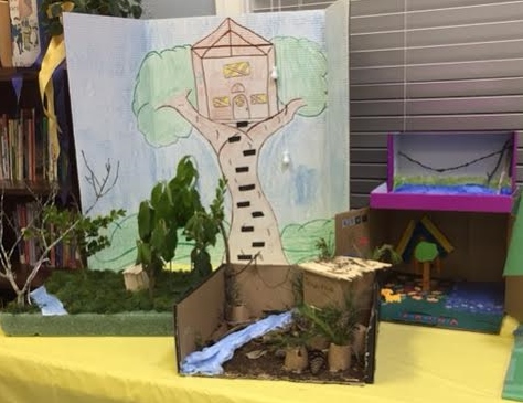 Grace Christian Academy: 5th Grade "Bridge to Terabithia" Projects