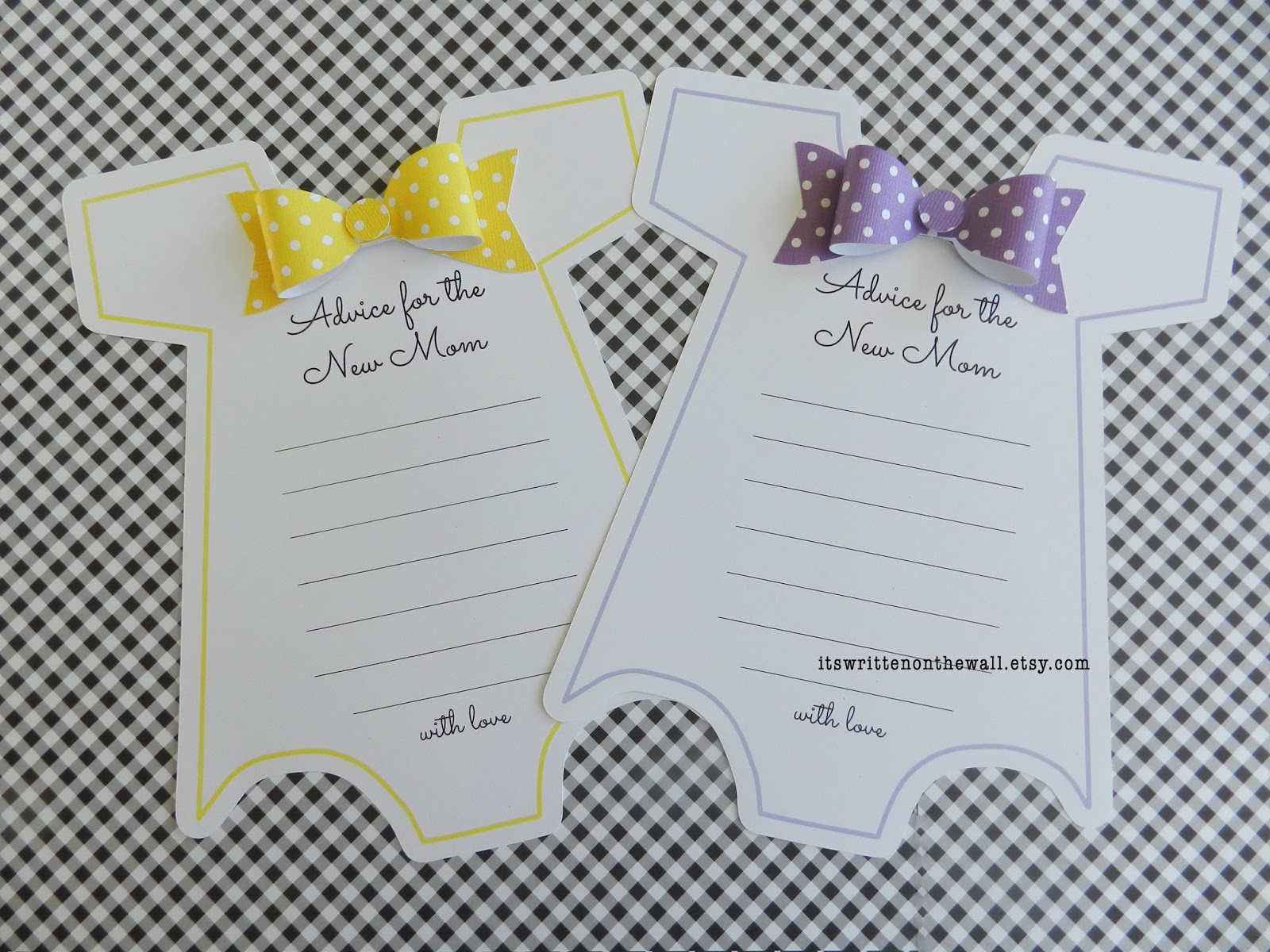 It's Written on the Wall: Baby Shower Onesie Banners for Boys & Girls ...