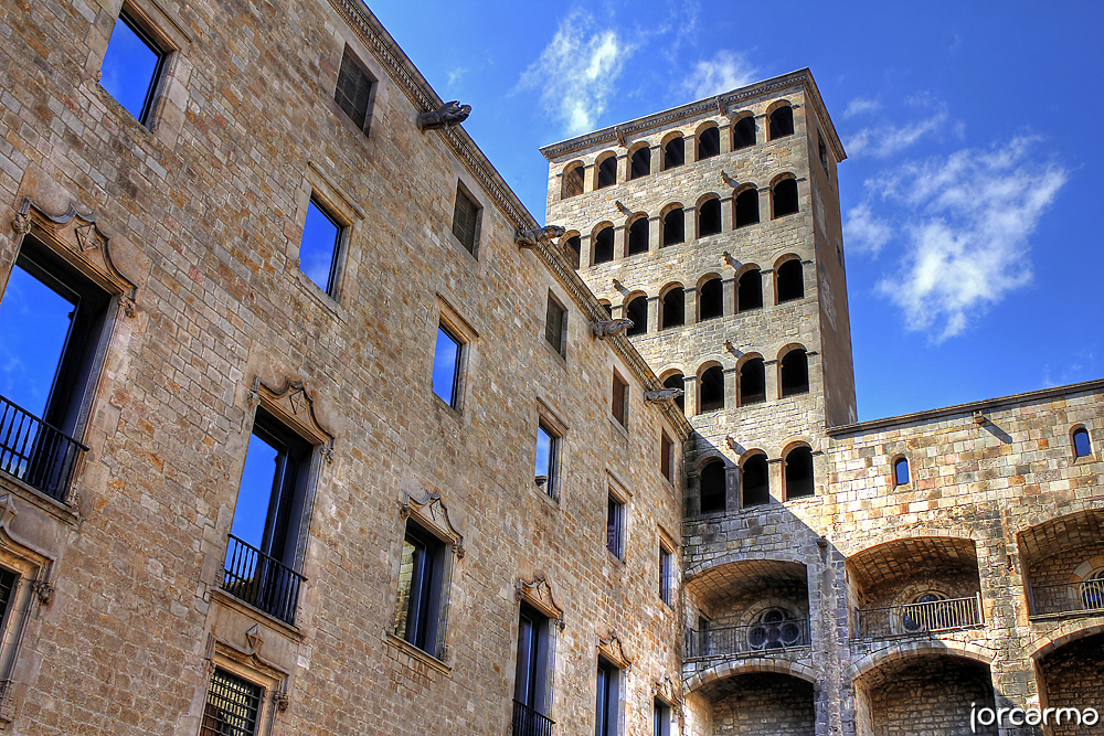 plaza del rey de Barcelona : Fotografías de Jorcarma