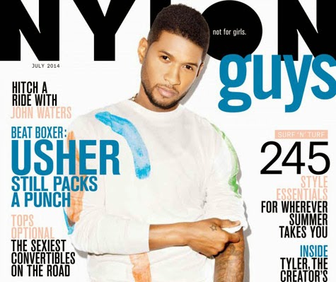 Labels: USHER COVERS NYLON MAGAZINE