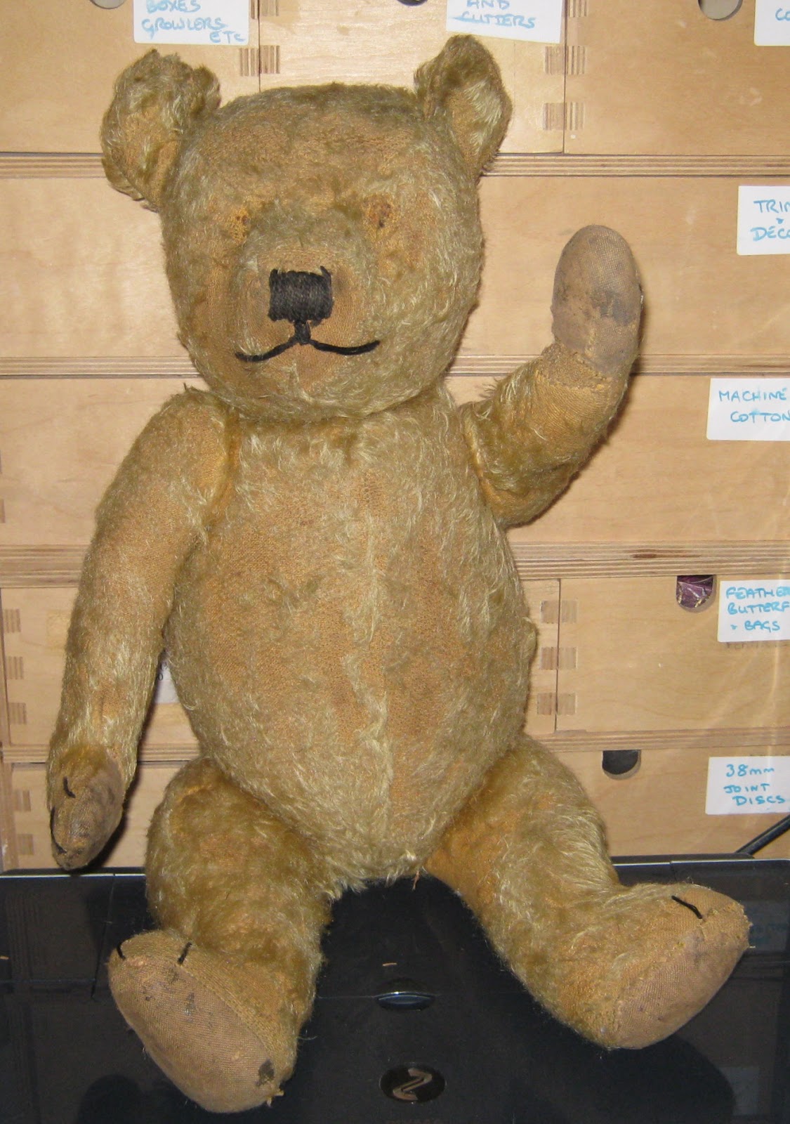 PollyKay and Sidders: 1920's Chiltern Bear Hubert