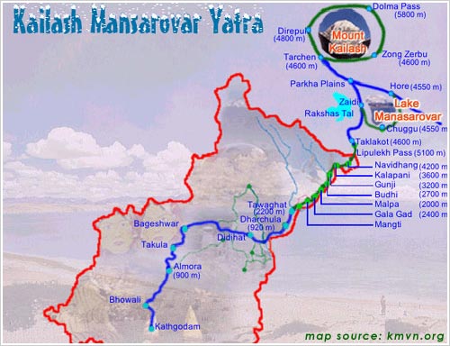 Indian Templea: Kailash Mansarovar