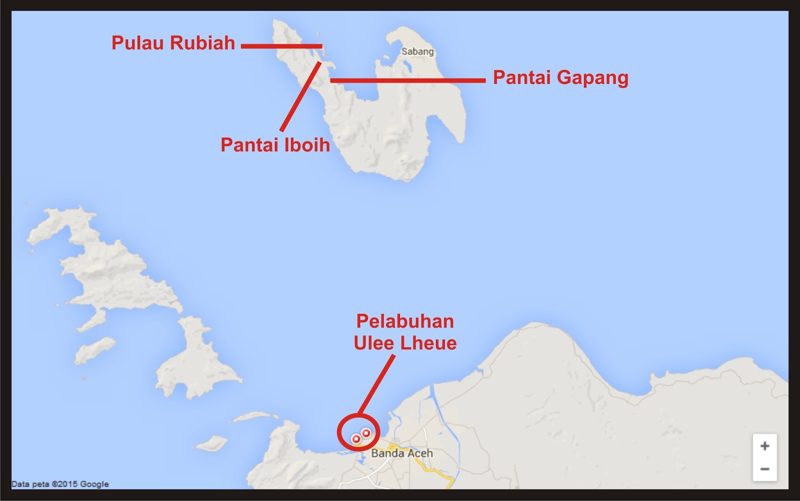Menikmati Keindahan Pantai Gapang di Pulau Sabang ~ Lanskap Wisata ...