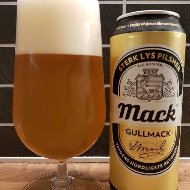 Endetarmen Bar & Garasjeanlegg : Macks Ølbryggeri Gullmack
